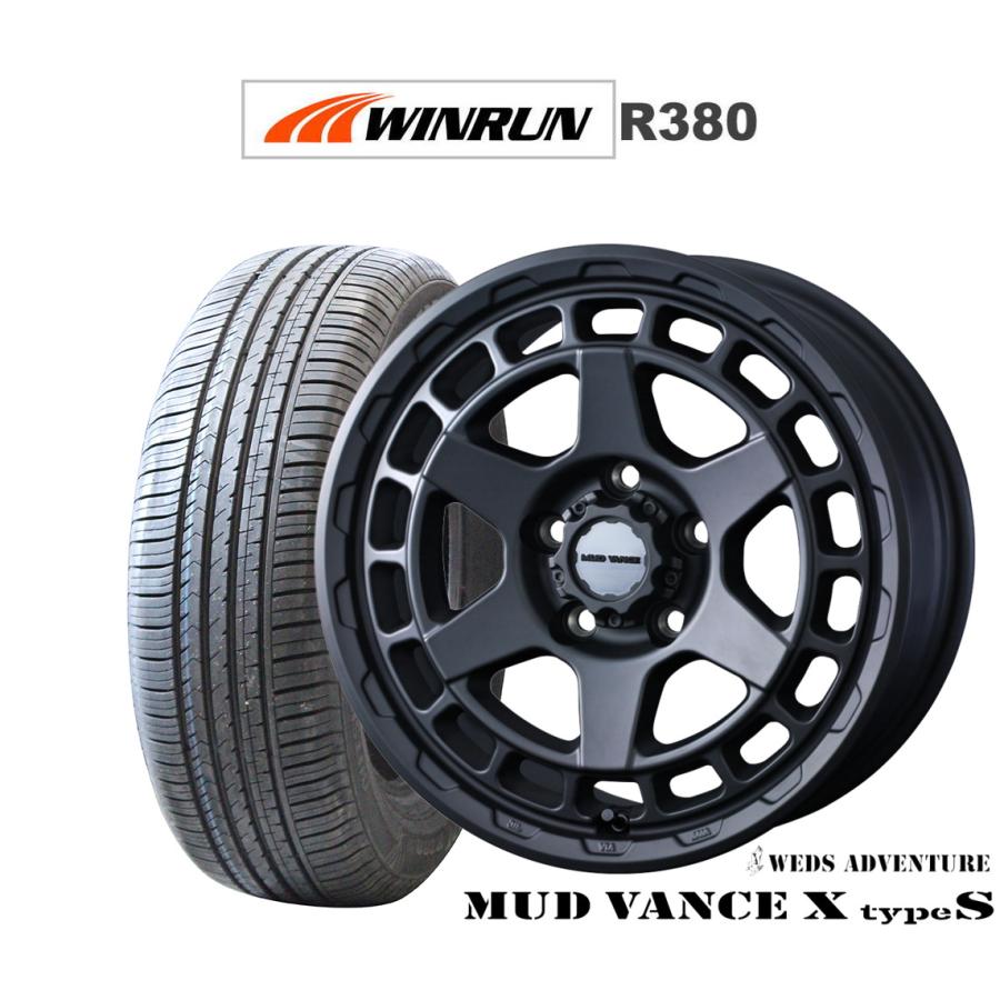 WEDS サマータイヤ ホイール4本セット ウェッズ アドベンチャー マッドヴァンス X タイプS WINRUN ウインラン R380 225/60R17 : カーポートマルゼン - 通販 ...
