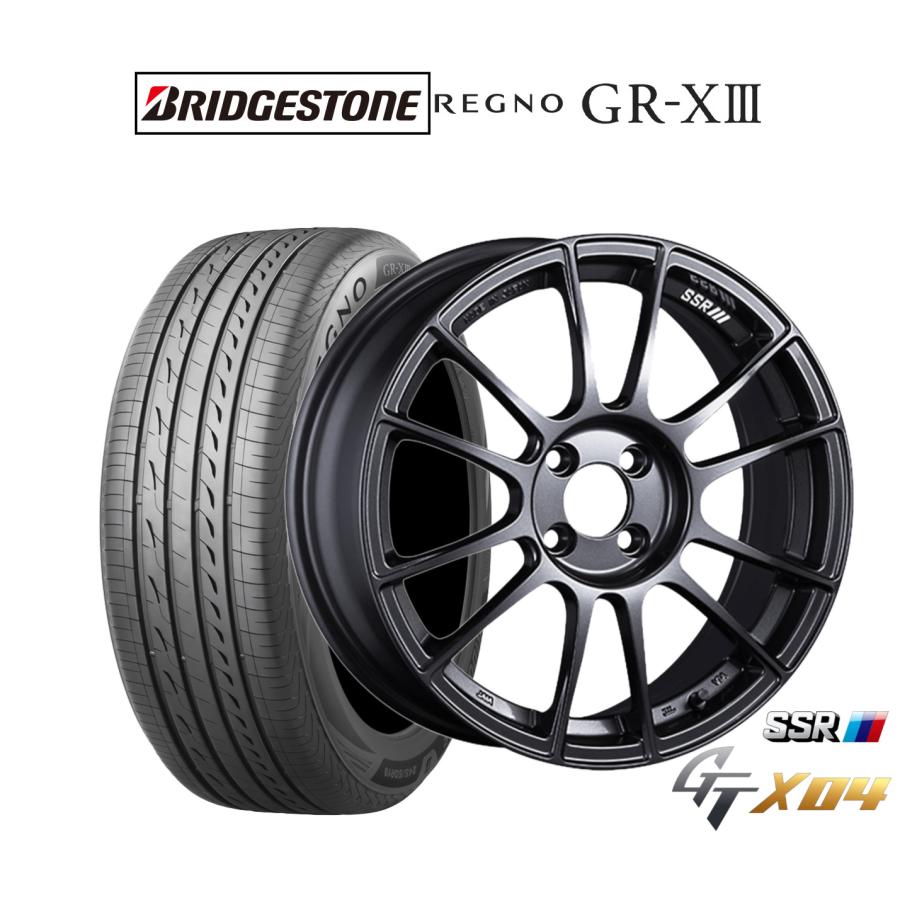 SSR サマータイヤ ホイール4本セット タナベ GT X04 ブリヂストン REGNO レグノ GR-XIII(GR-X3) 215/45R17 : カーポートマルゼン - 通販 ...