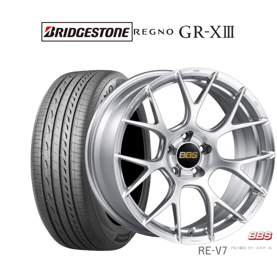 BBS サマータイヤ ホイール4本セット JAPAN RE-V7 ブリヂストン REGNO レグノ GR-XIII(GR-X3) 235/40R19 : カーポートマルゼン - 通販 ...