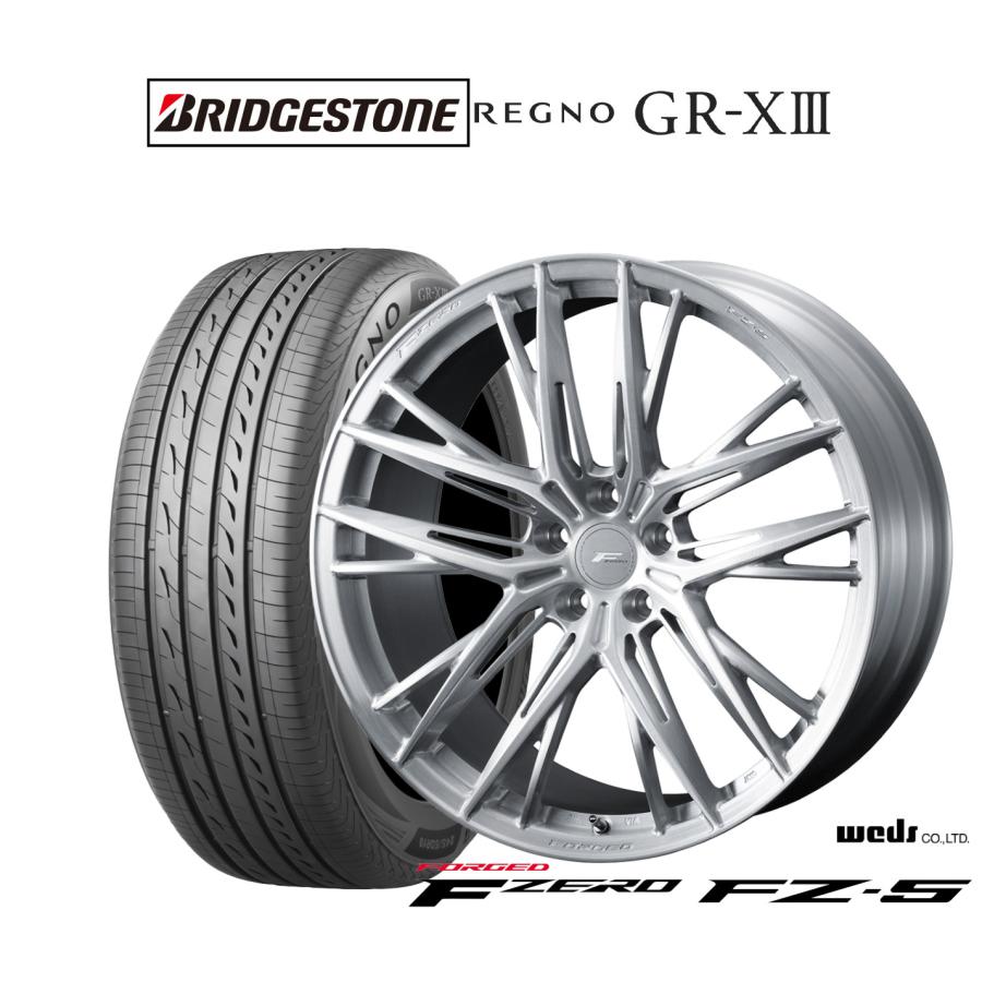 WEDS サマータイヤ ホイール4本セット ウェッズ F-ZERO FZ-5 ブリヂストン REGNO レグノ GR-XIII(GR-X3) 245/50R18 : カーポートマルゼン ...