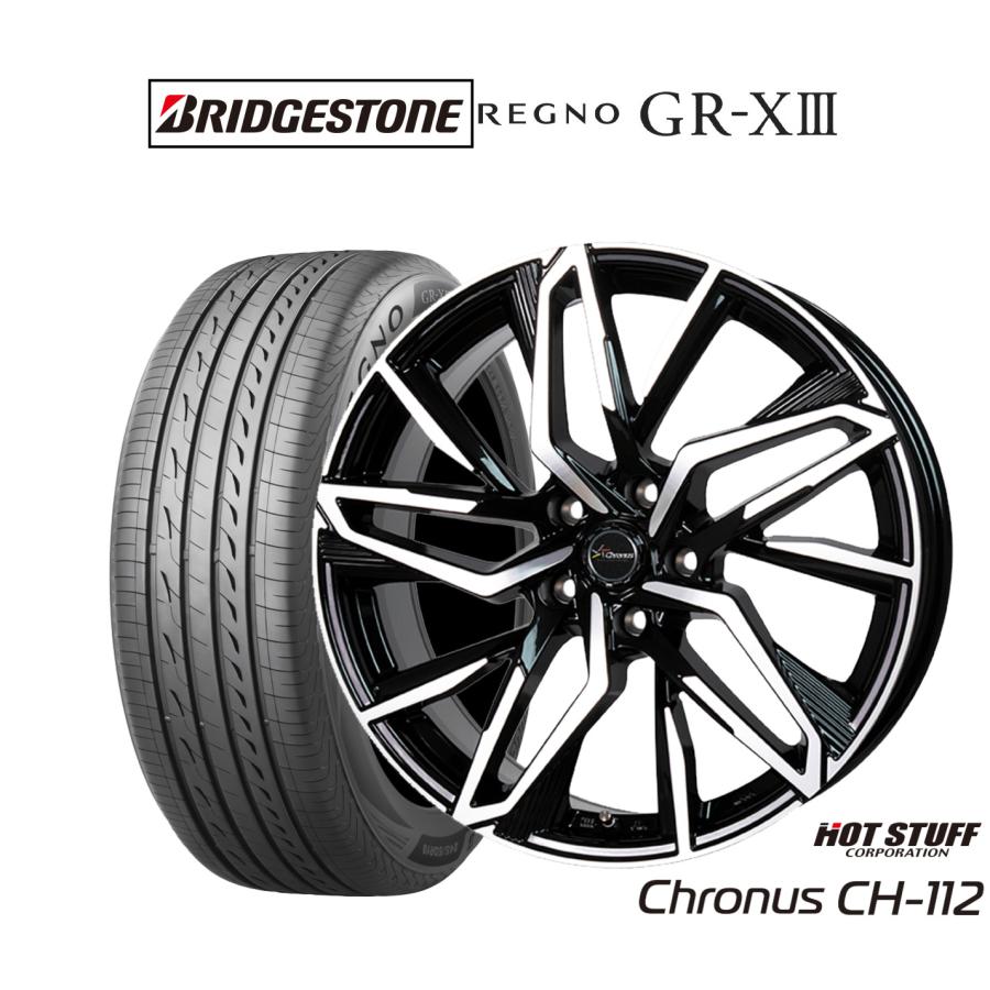 HOT STUFF サマータイヤ ホイール4本セット ホットスタッフ クロノス CH-112 ブリヂストン REGNO レグノ GR-XIII(GR-X3) 235/35R19 : カーポート ...