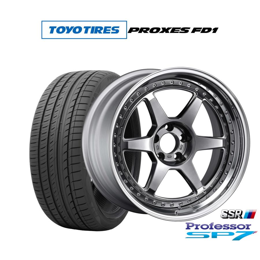 SSR サマータイヤ ホイール4本セット タナベ プロフェッサー SP7 トーヨータイヤ プロクセス PROXES FD1 245/35R20 ...