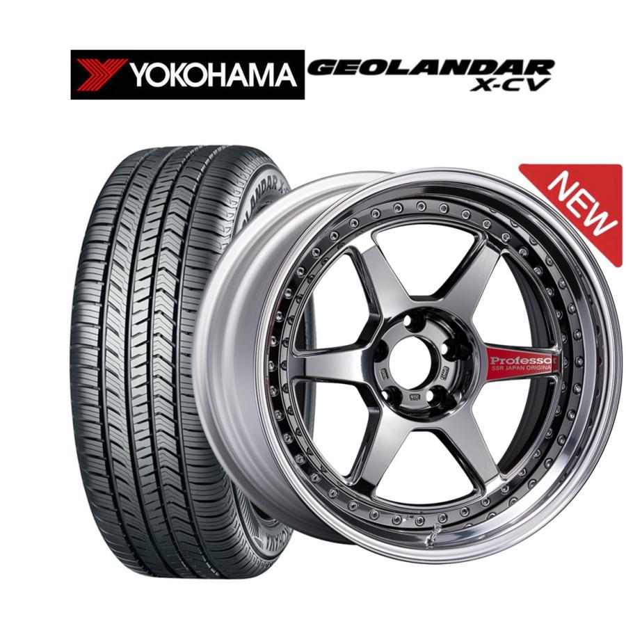 SSR 【2024新作】サマータイヤ ホイール4本セット タナベ プロフェッサー SP7 ヨコハマ GEOLANDAR ジオランダー X-CV ...