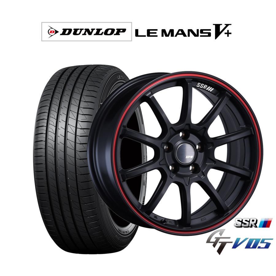 SSR サマータイヤ ホイール4本セット タナベ GT V05 ダンロップ LEMANS ルマン V+ (ファイブプラス) 235/45R18 : カーポートマルゼン - 通販 - Yahoo ...