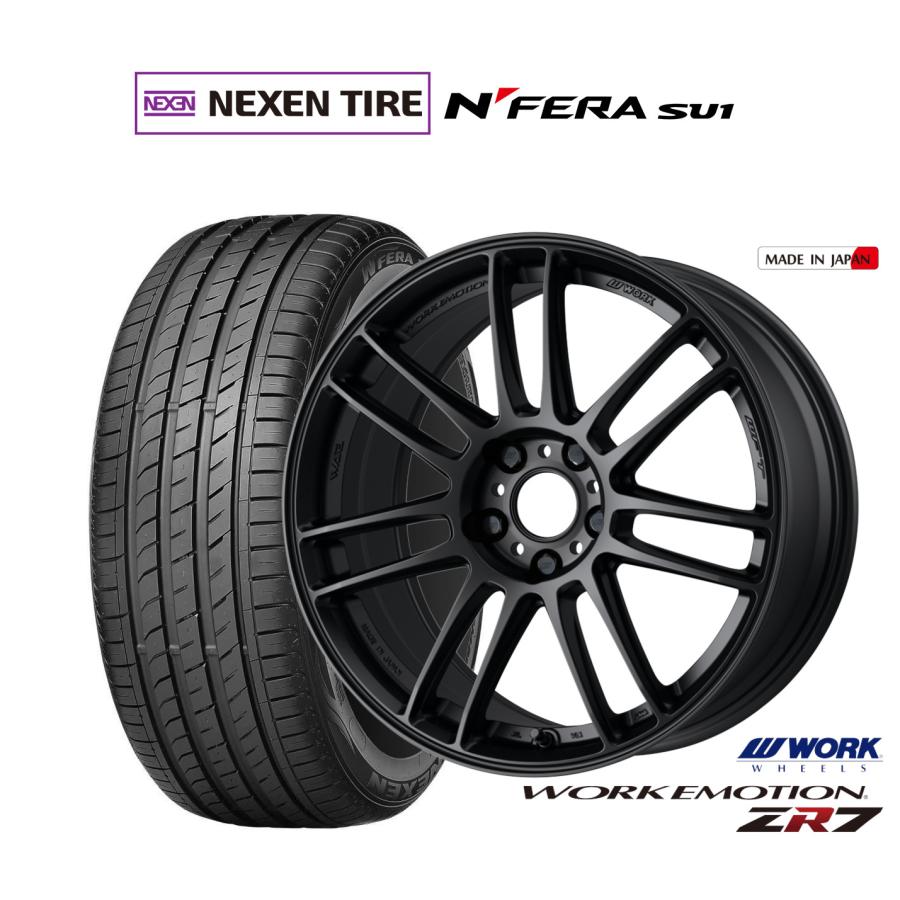 WORK サマータイヤ ホイール4本セット ワーク エモーション ZR7 NEXEN ネクセン N FERA SU1 215/40R18 : カーポートマルゼン - 通販 - Yahoo!ショッピング