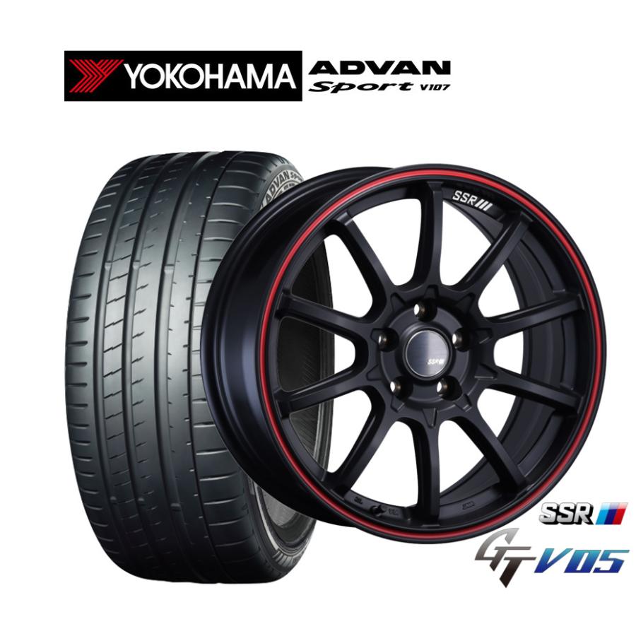SSR サマータイヤ ホイール4本セット タナベ GT V05 ヨコハマ ADVAN アドバン Sport (V107) 225/40R18 : カーポートマルゼン - 通販 - Yahoo ...