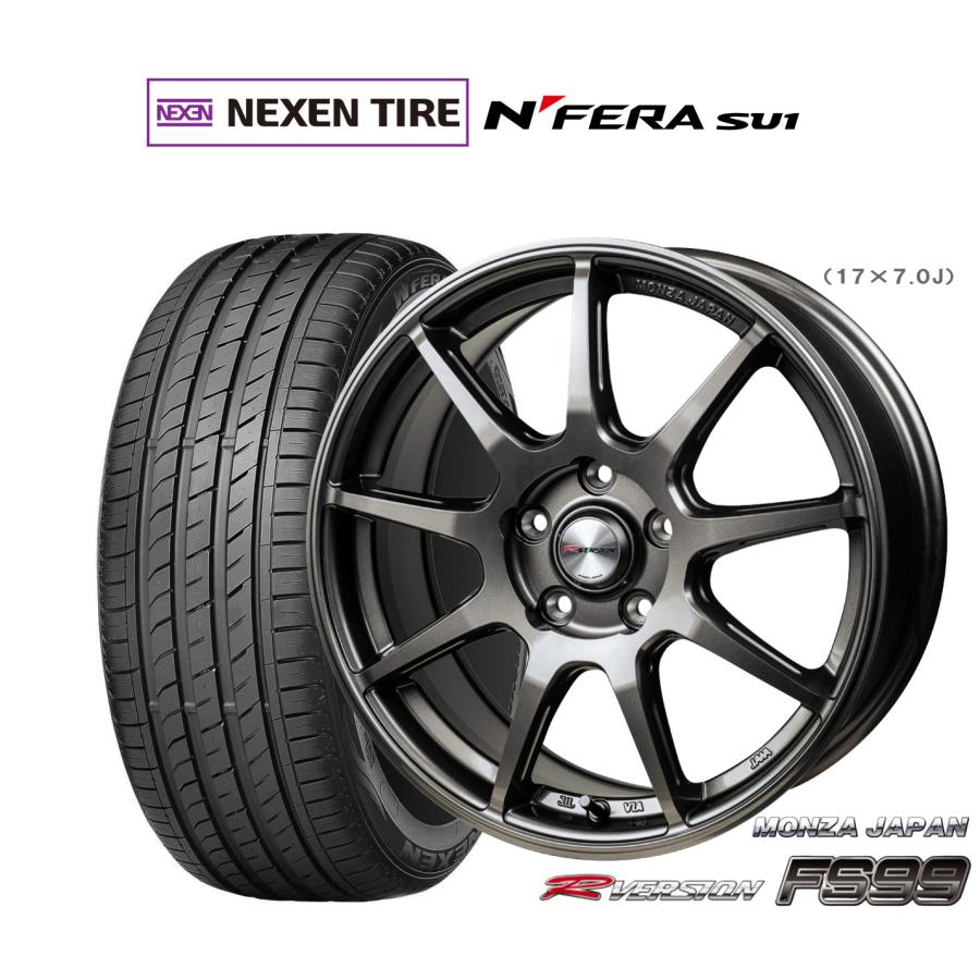 サマータイヤ ホイール4本セット モンツァ Rバージョン FS99 NEXEN ネクセン N FERA SU1 215/40R18 : カーポートマルゼン - 通販 - Yahoo!ショッピング