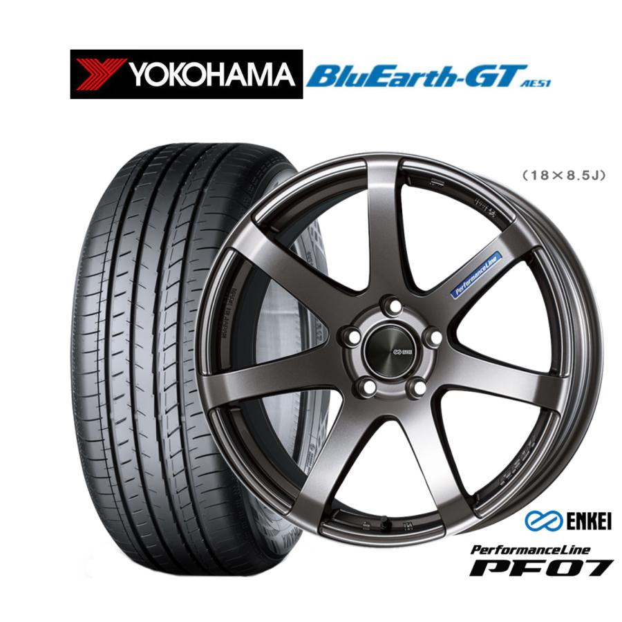 ENKEI サマータイヤ ホイール4本セット エンケイ PF07 ヨコハマ BluEarth ブルーアース GT (AE51) 205/50R17 : カーポートマルゼン - 通販 ...