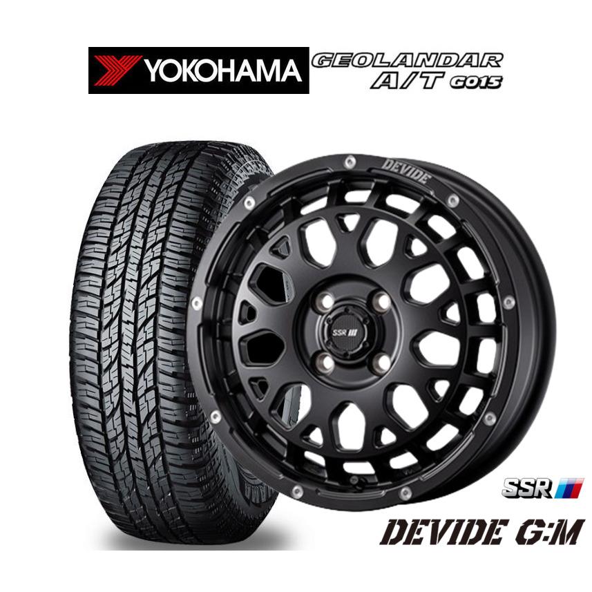 SSR オフロードタイヤ ホイール4本セット タナベ ディバイド G:M ヨコハマ GEOLANDAR ジオランダー A/T(G015) 155/65R14 : カーポートマルゼン - 通販 ...