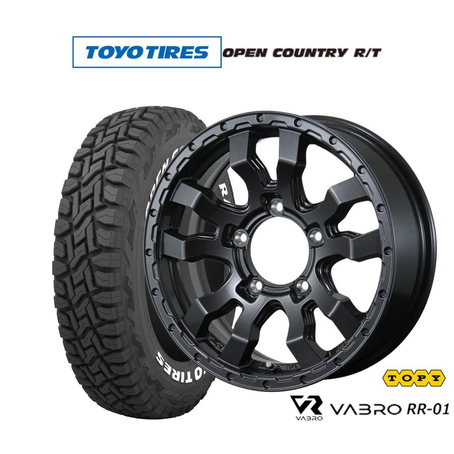 サマータイヤ ホイール4本セット トピー ヴァブロ RR-01 トーヨータイヤ オープンカントリー R/T 185/85R16 : set-18008046 : カーポートマルゼン - 通販 ...