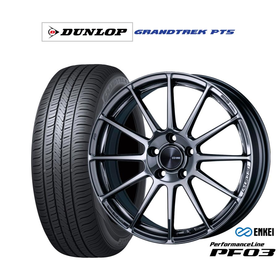 ENKEI サマータイヤ ホイール4本セット エンケイ PF03 ダンロップ GRANDTREK グラントレック PT5 215/50R18 : カーポートマルゼン - 通販 - Yahoo ...