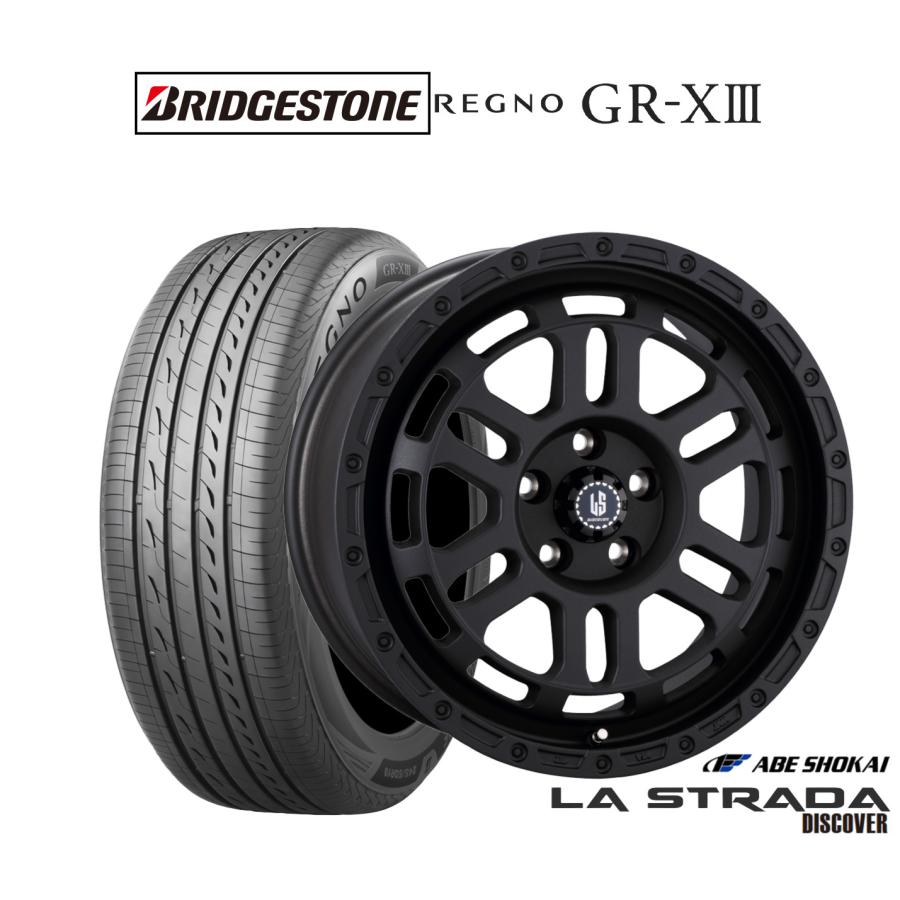 サマータイヤ ホイール4本セット 阿部商会 ラ・ストラーダ ディスカバー ブリヂストン REGNO レグノ GR-XIII(GR-X3) 215/45R17 : カーポートマルゼン - 通販 ...