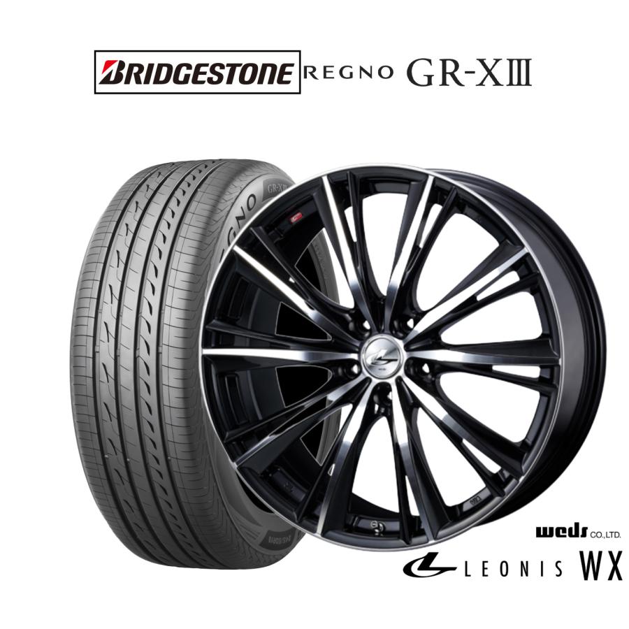 WEDS サマータイヤ ホイール4本セット ウェッズ レオニス WX ブリヂストン REGNO レグノ GR-XIII(GR-X3) 185/65R15 : カーポートマルゼン - 通販 ...