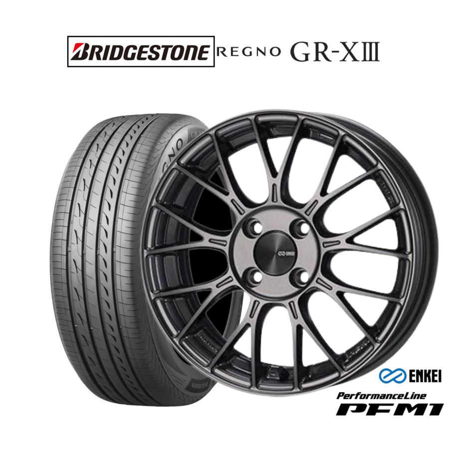 ENKEI サマータイヤ ホイール4本セット エンケイ PFM1 ブリヂストン REGNO レグノ GR-XIII(GR-X3) 175/65R15 : カーポートマルゼン - 通販 ...