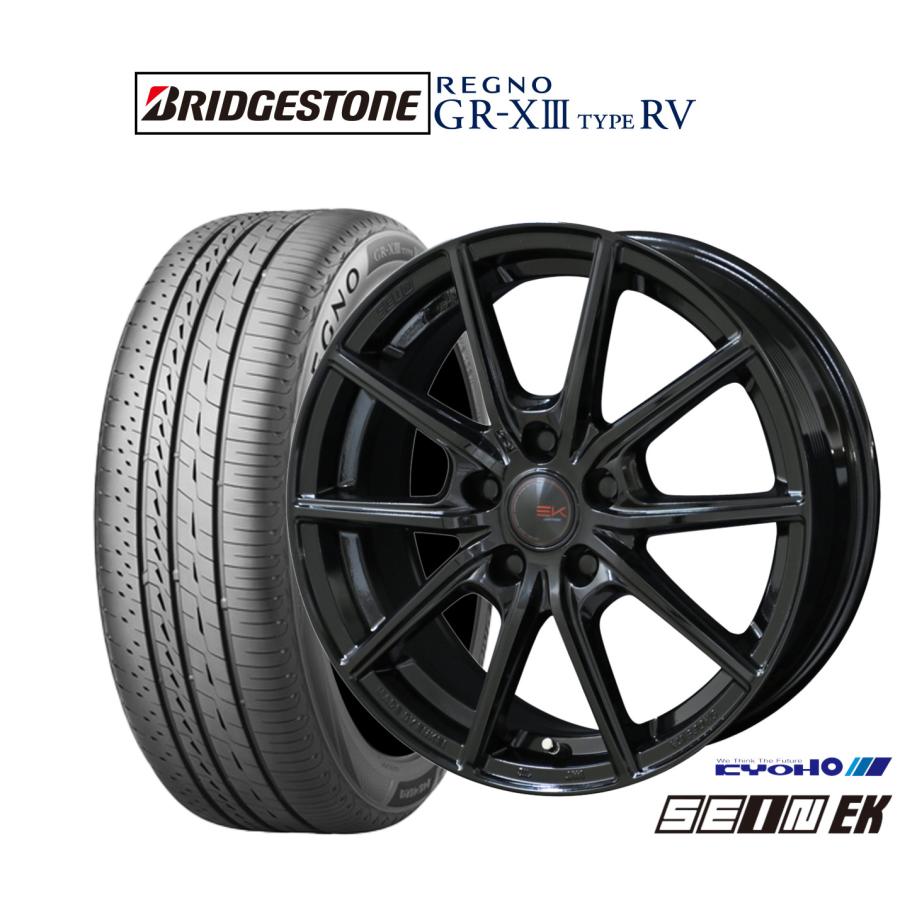 共豊 サマータイヤ ホイール4本セット KYOHO ザイン EK ブリヂストン REGNO レグノ GR-XIII(GR-X3) TYPE RV 215/50R17 : カーポートマルゼン ...