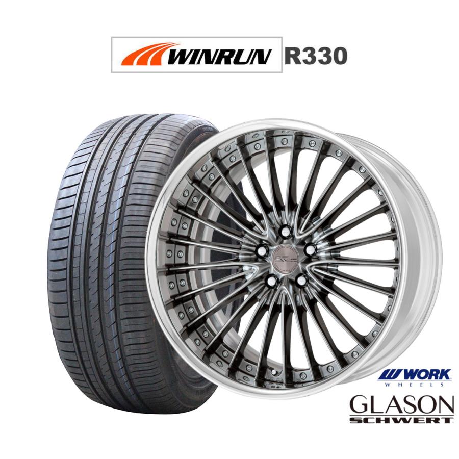 WORK サマータイヤ ホイール4本セット ワーク シュヴァート グラソン WINRUN ウインラン R330 235/35R20 : カーポートマルゼン - 通販 - Yahoo!ショッピング