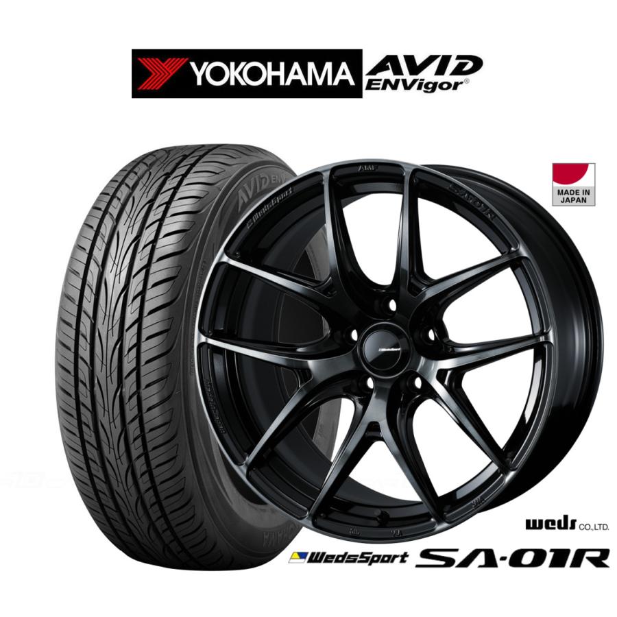WEDS（ウェッズ） サマータイヤ ホイール4本セット ウェッズスポーツ SA-01R ヨコハマ AVID エンビガー (S321) 225/50R18 : カーポートマルゼン - 通販 ...