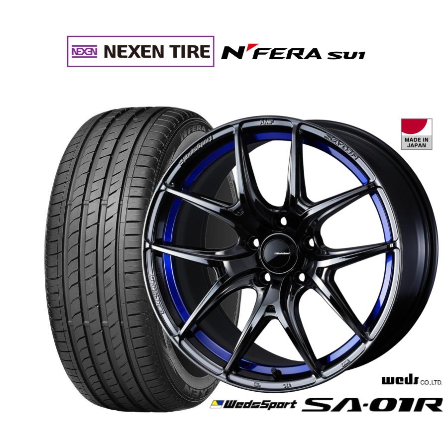 WEDS サマータイヤ ホイール4本セット ウェッズ ウェッズスポーツ SA-01R NEXEN ネクセン N FERA SU1 215/40R18 : カーポートマルゼン - 通販 ...