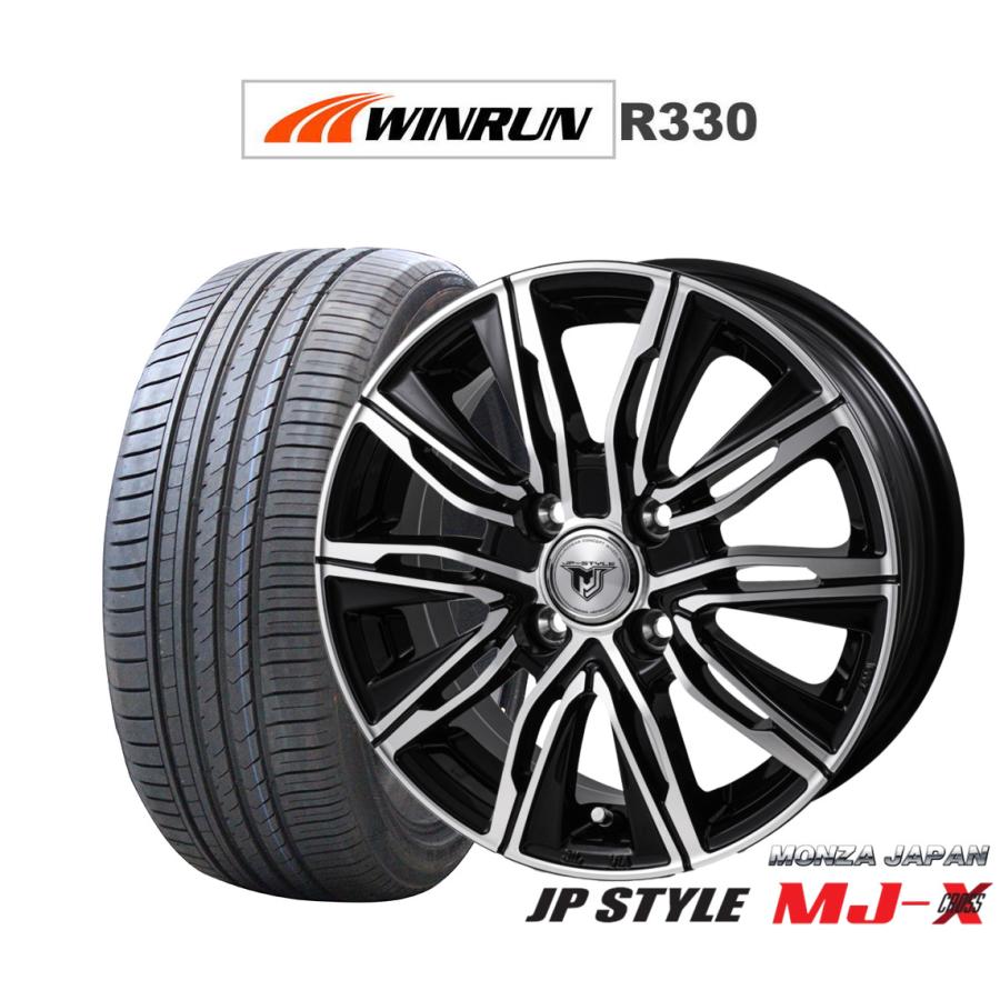 サマータイヤ ホイール4本セット モンツァ JP STYLE MJ-X WINRUN ウインラン R330 185/55R16 : カーポートマルゼン - 通販 - Yahoo!ショッピング