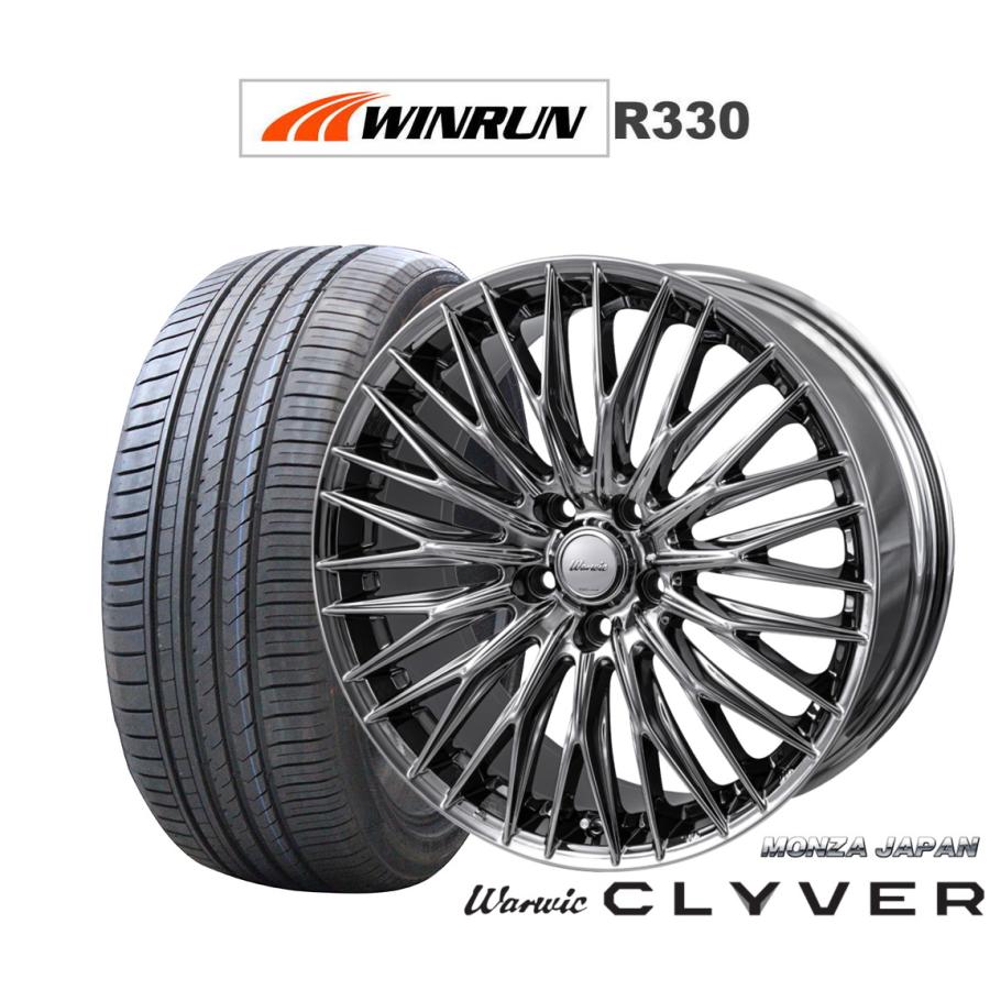 サマータイヤ ホイール4本セット モンツァ ワーウィック クライヴァー WINRUN ウインラン R330 235/45R18 : カーポートマルゼン - 通販 - Yahoo!ショッピング