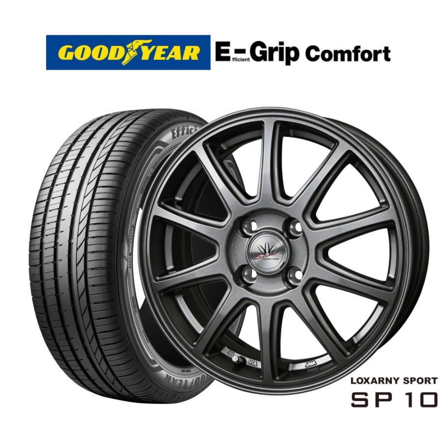 ロクサーニ サマータイヤ ホイール4本セット BADX ロクサーニスポーツ SP10 グッドイヤー エフィシエント グリップ コンフォート 165/50R15 : カーポートマルゼン - 通販 ...
