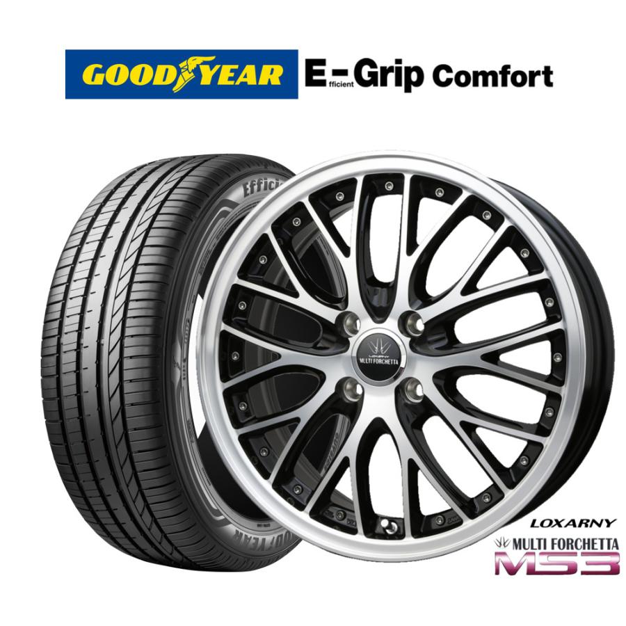 ロクサーニ サマータイヤ ホイール4本セット BADX マルチフォルケッタ MS3 グッドイヤー エフィシエント グリップ コンフォート 165/45R16 : カーポートマルゼン - 通販 ...
