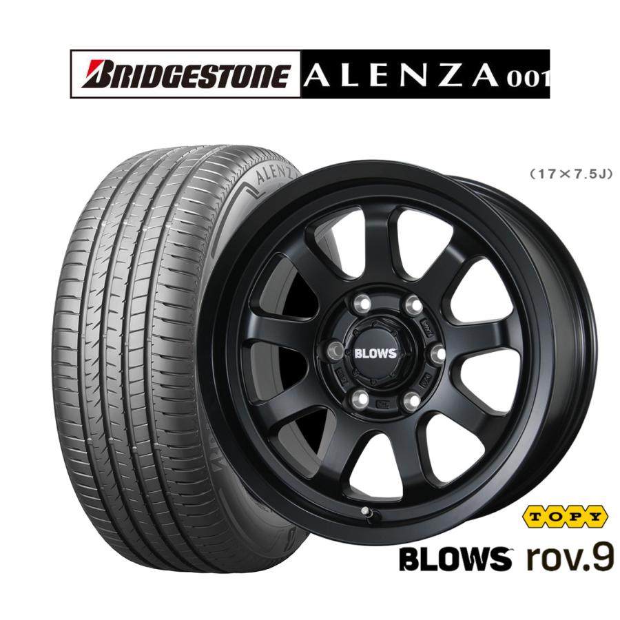 サマータイヤ ホイール4本セット トピー ブロウズ rov.9 ブリヂストン ALENZA アレンザ 001 265/70R17 : カーポートマルゼン - 通販 - Yahoo!ショッピング