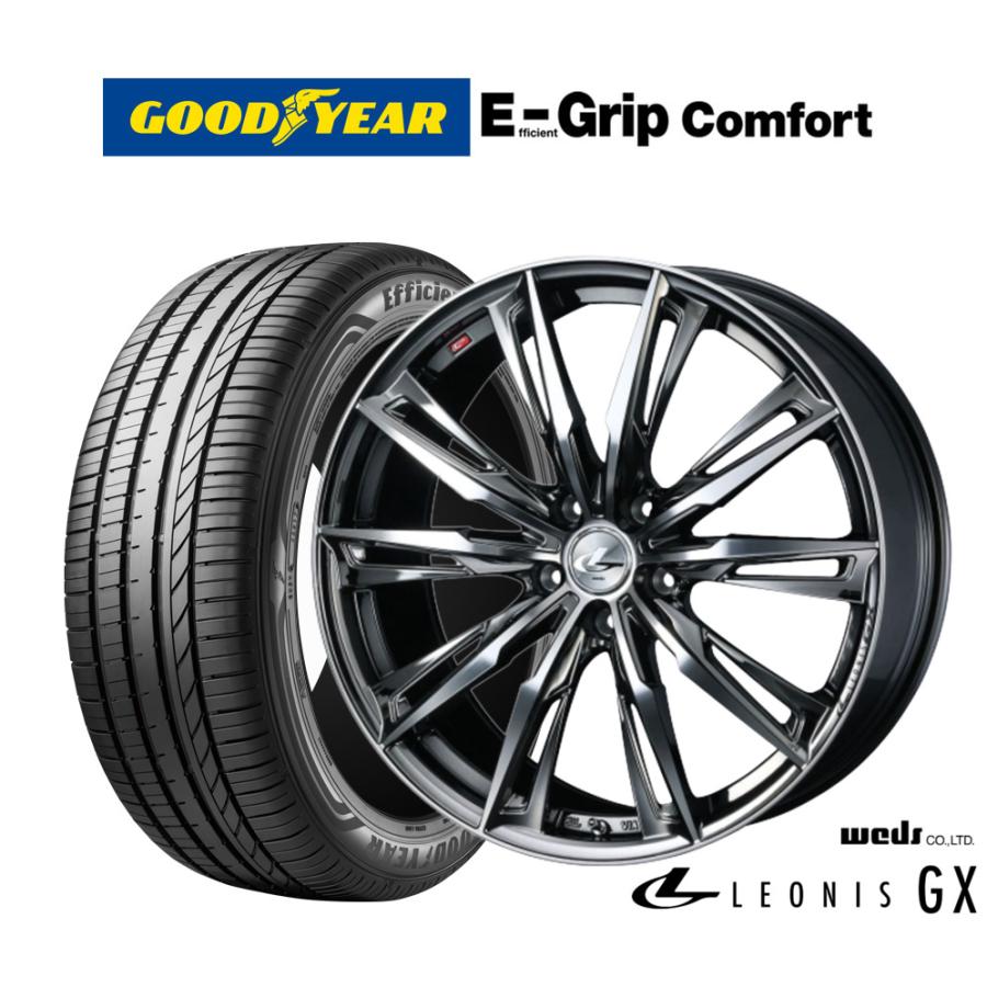 WEDS サマータイヤ ホイール4本セット ウェッズ レオニス GX グッドイヤー エフィシエント グリップ コンフォート 215/50R18 : カーポートマルゼン - 通販 - Yahoo ...