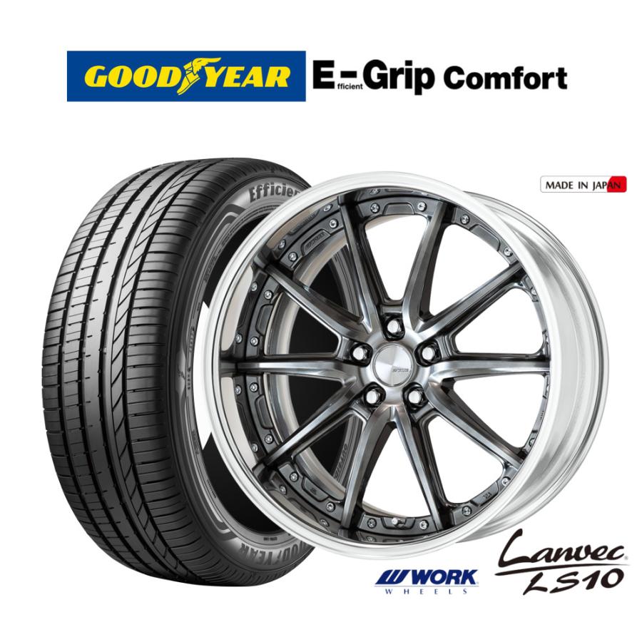 WORK サマータイヤ ホイール4本セット ワーク ランベック LS10 グッドイヤー エフィシエント グリップ コンフォート 235/35R19 : カーポートマルゼン - 通販 ...