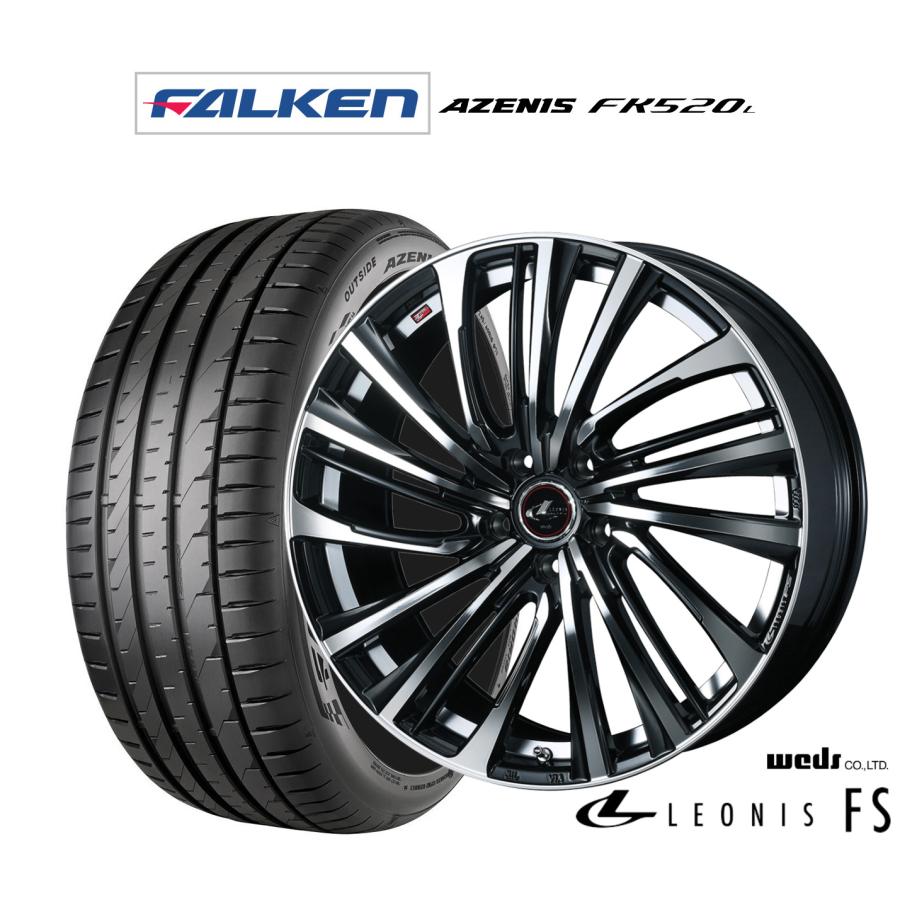 WEDS サマータイヤ ホイール4本セット ウェッズ レオニス FS ファルケン AZENIS アゼニス FK520L 245/45R19 : カーポートマルゼン - 通販 - Yahoo ...