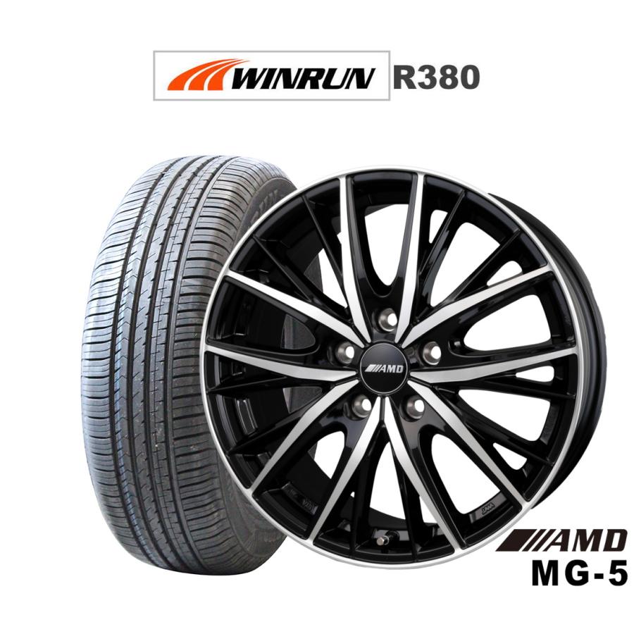 サマータイヤ ホイール4本セット BADX AMD MG-5 WINRUN ウインラン R380 225/60R18 : カーポートマルゼン - 通販 - Yahoo!ショッピング