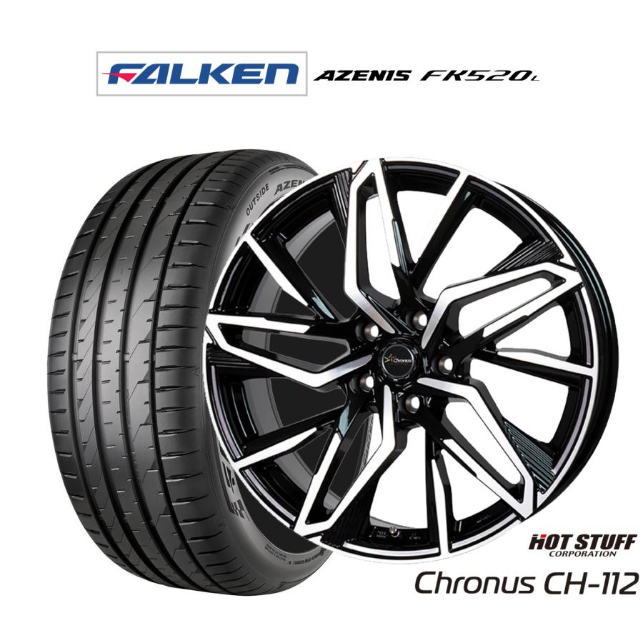サマータイヤ ホイール4本セット ホットスタッフ クロノス CH-112 ファルケン AZENIS アゼニス FK520L 215/45R17 : カーポートマルゼン - 通販 - Yahoo ...