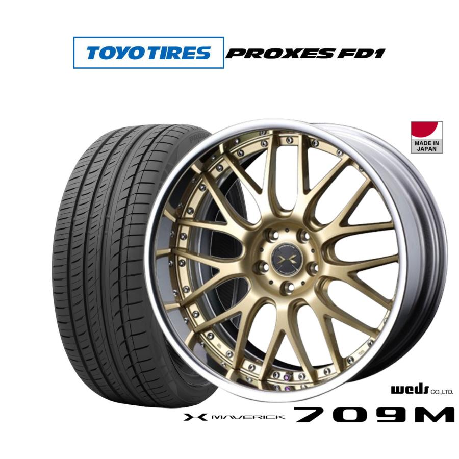 WEDS サマータイヤ ホイール4本セット ウェッズ マーベリック 709M トーヨータイヤ プロクセス PROXES FD1 245/40R20 : カーポートマルゼン - 通販 ...