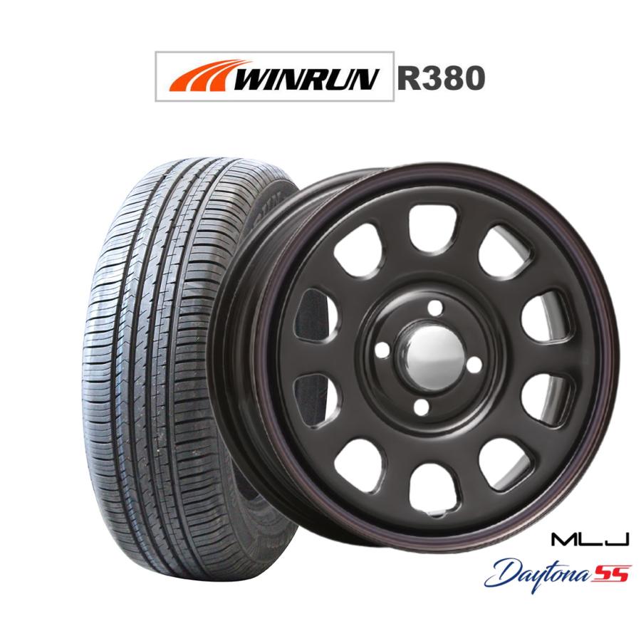 サマータイヤ ホイール4本セット MLJ デイトナ SS WINRUN ウインラン R380 155/65R14 : set-3133100 : カーポートマルゼン - 通販 - Yahoo ...