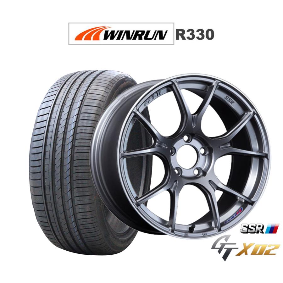 SSR サマータイヤ ホイール4本セット タナベ GT X02 WINRUN ウインラン R330 225/40R18 : カーポートマルゼン - 通販 - Yahoo!ショッピング