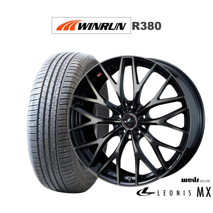 WEDS サマータイヤ ホイール4本セット ウェッズ レオニス MX WINRUN ウインラン R380 215/60R17 : カーポートマルゼン - 通販 - Yahoo!ショッピング