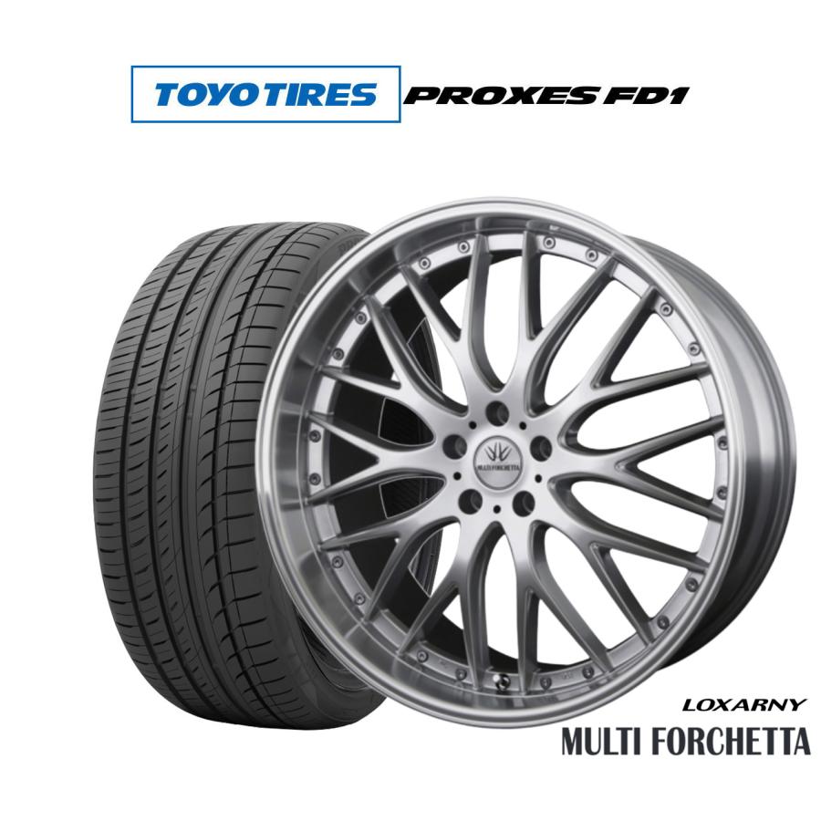ロクサーニ サマータイヤ ホイール4本セット BADX マルチフォルケッタ トーヨータイヤ プロクセス PROXES FD1 245/40R21 : カーポートマルゼン - 通販 ...