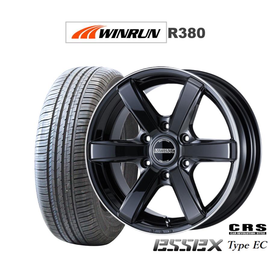 サマータイヤ ホイール4本セット CRS ESSEX エセックス EC-17 WINRUN ウインラン R380 215/60R17 : カーポートマルゼン - 通販 - Yahoo!ショッピング