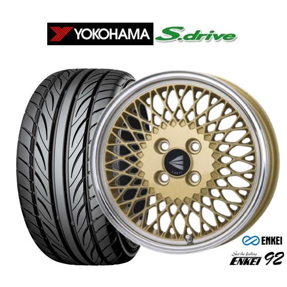 ENKEI サマータイヤ ホイール4本セット エンケイ 92 ヨコハマ DNA S.drive ドライブ (ES03/ES03N) 165/40R16 : カーポートマルゼン - 通販 ...