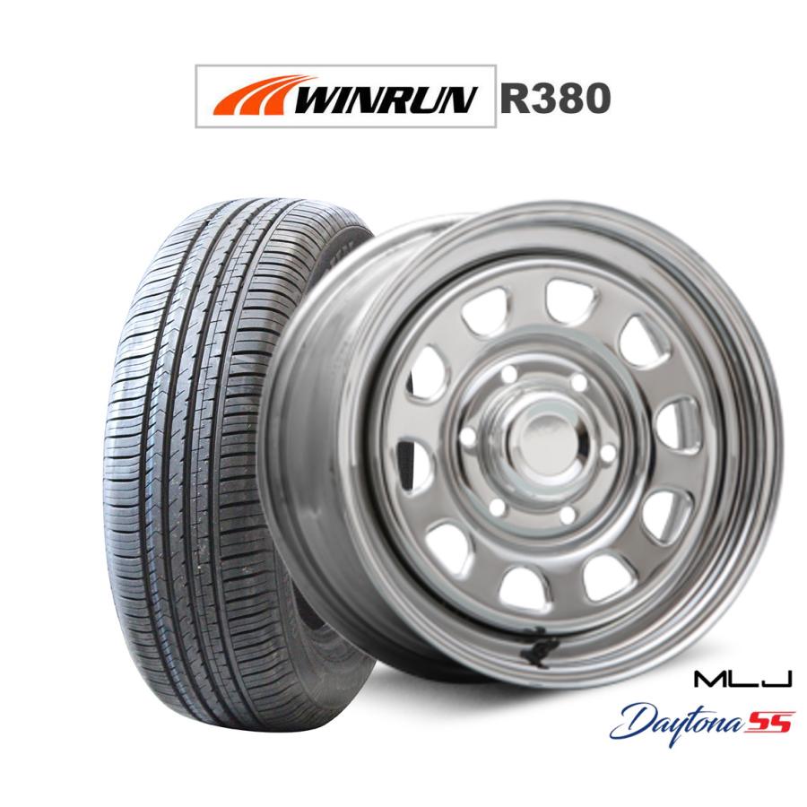 サマータイヤ ホイール4本セット MLJ デイトナ SS WINRUN ウインラン R380 215/65R16 : カーポートマルゼン - 通販 - Yahoo!ショッピング