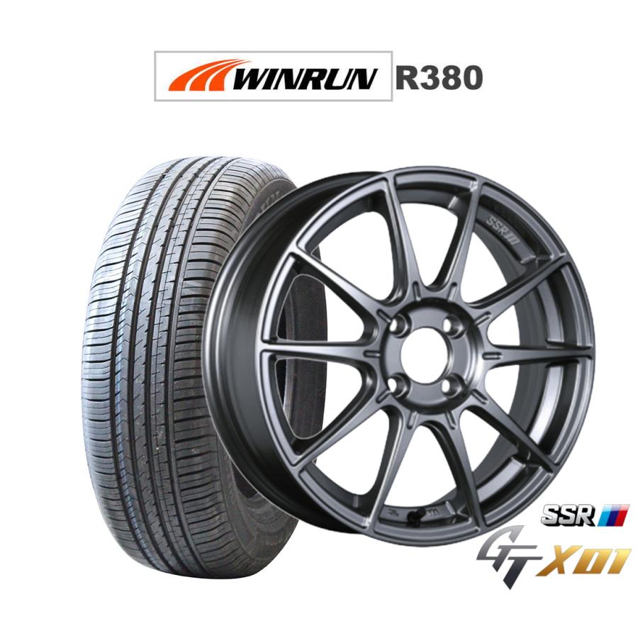 SSR サマータイヤ ホイール4本セット タナベ GT X01 WINRUN ウインラン R380 185/65R15 : カーポートマルゼン - 通販 - Yahoo!ショッピング