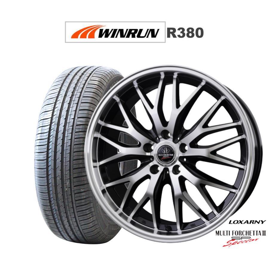 ロクサーニ サマータイヤ ホイール4本セット BADX マルチフォルケッタ2 SP-SPECTOR WINRUN ウインラン R380 225/60R18 : カーポートマルゼン - 通販 ...