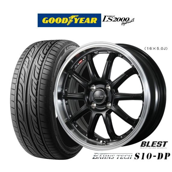 サマータイヤ ホイール4本セット ニューレイトン バーンズテック S10-DP グッドイヤー イーグル LS2000 ハイブリッド2(HB2) 205/55R16 : カーポートマルゼン ...