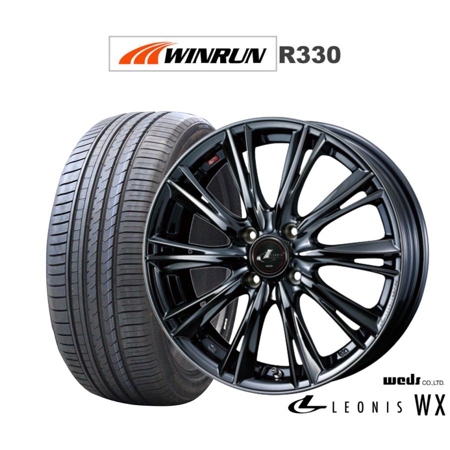 WEDS（ウェッズ） サマータイヤ ホイール4本セット レオニス WX WINRUN ウインラン R330 165/45R16 : カーポート ...