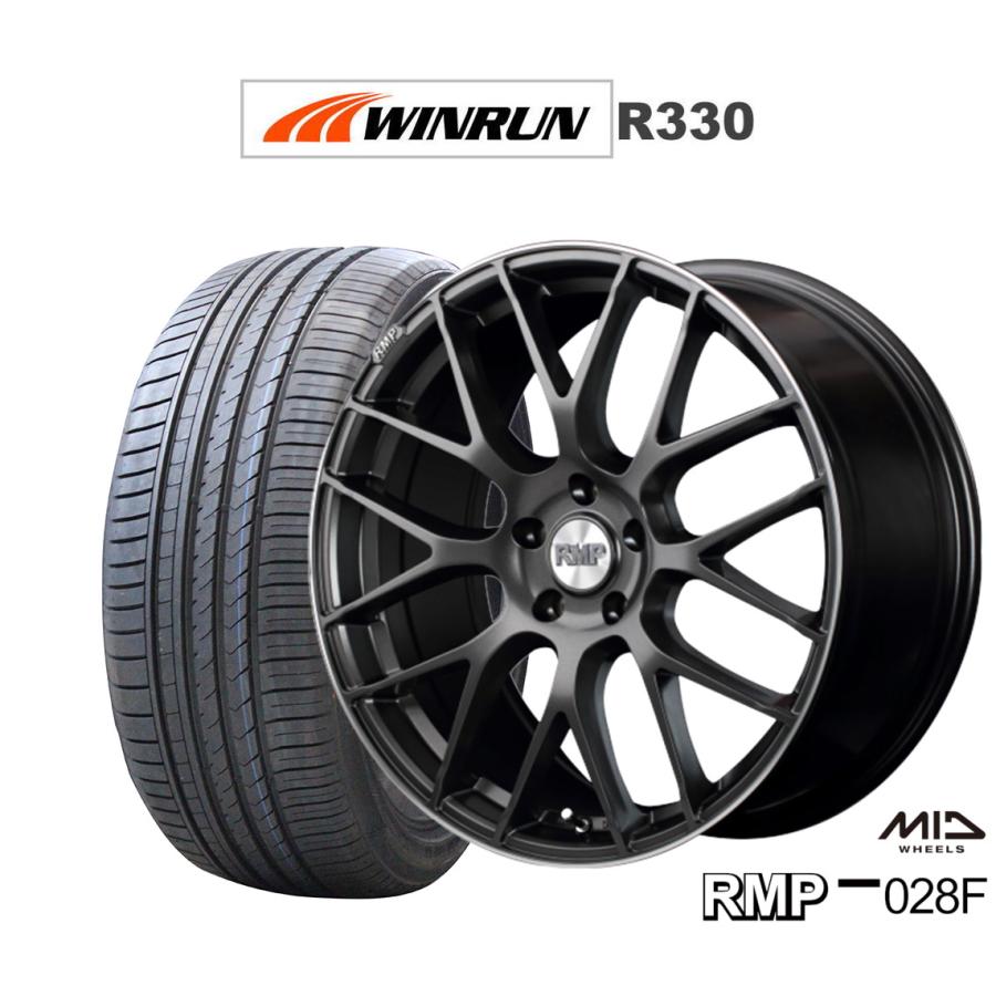 マルカサービス サマータイヤ ホイール4本セット MID RMP 028F WINRUN ウインラン R330 215/35R19 ...