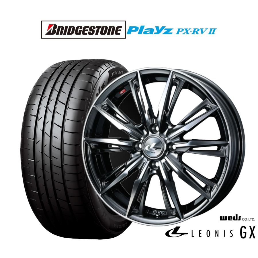 WEDS サマータイヤ ホイール4本セット ウェッズ レオニス GX ブリヂストン PLAYZ プレイズ PX-RVII 205/60R16 : カーポートマルゼン - 通販 - Yahoo ...