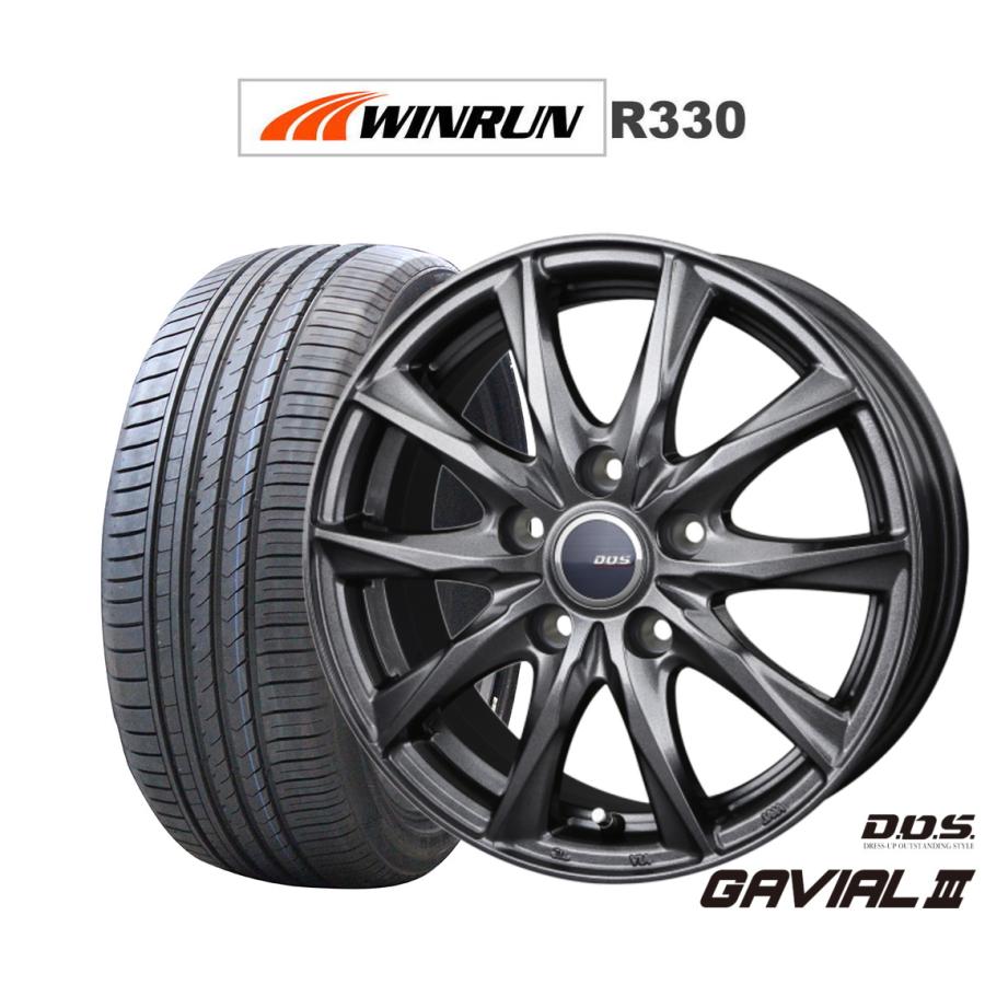 サマータイヤ ホイール4本セット BADX D,O,S(DOS) ガビアルIII WINRUN ウインラン R330 195/50R16 : カーポートマルゼン - 通販 - Yahoo!ショッピング