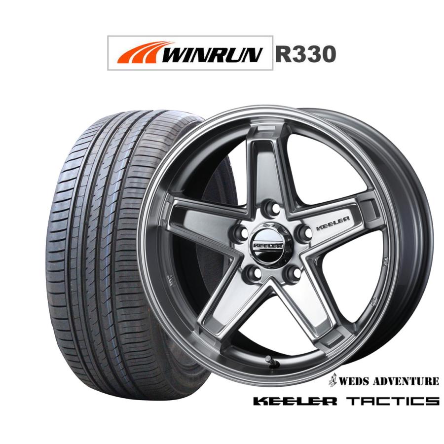 WEDS サマータイヤ ホイール4本セット ウェッズ アドベンチャー キーラータクティクス WINRUN ウインラン R330 215/55R17 : カーポートマルゼン - 通販 ...