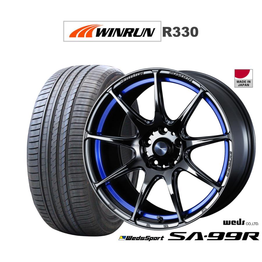 WEDS サマータイヤ ホイール4本セット ウェッズ ウェッズスポーツ SA-99R WINRUN ウインラン R330 215/45R17 : カーポートマルゼン - 通販 - Yahoo ...