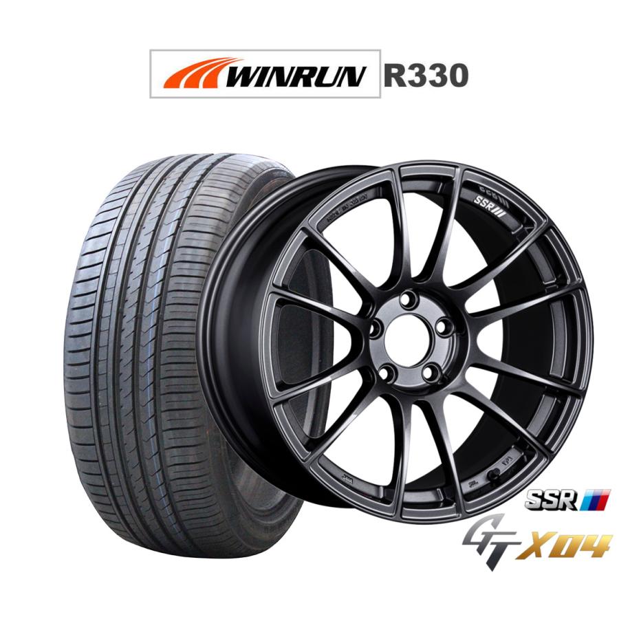 SSR サマータイヤ ホイール4本セット タナベ GT X04 WINRUN ウインラン R330 225/40R18 : カーポートマルゼン - 通販 - Yahoo!ショッピング